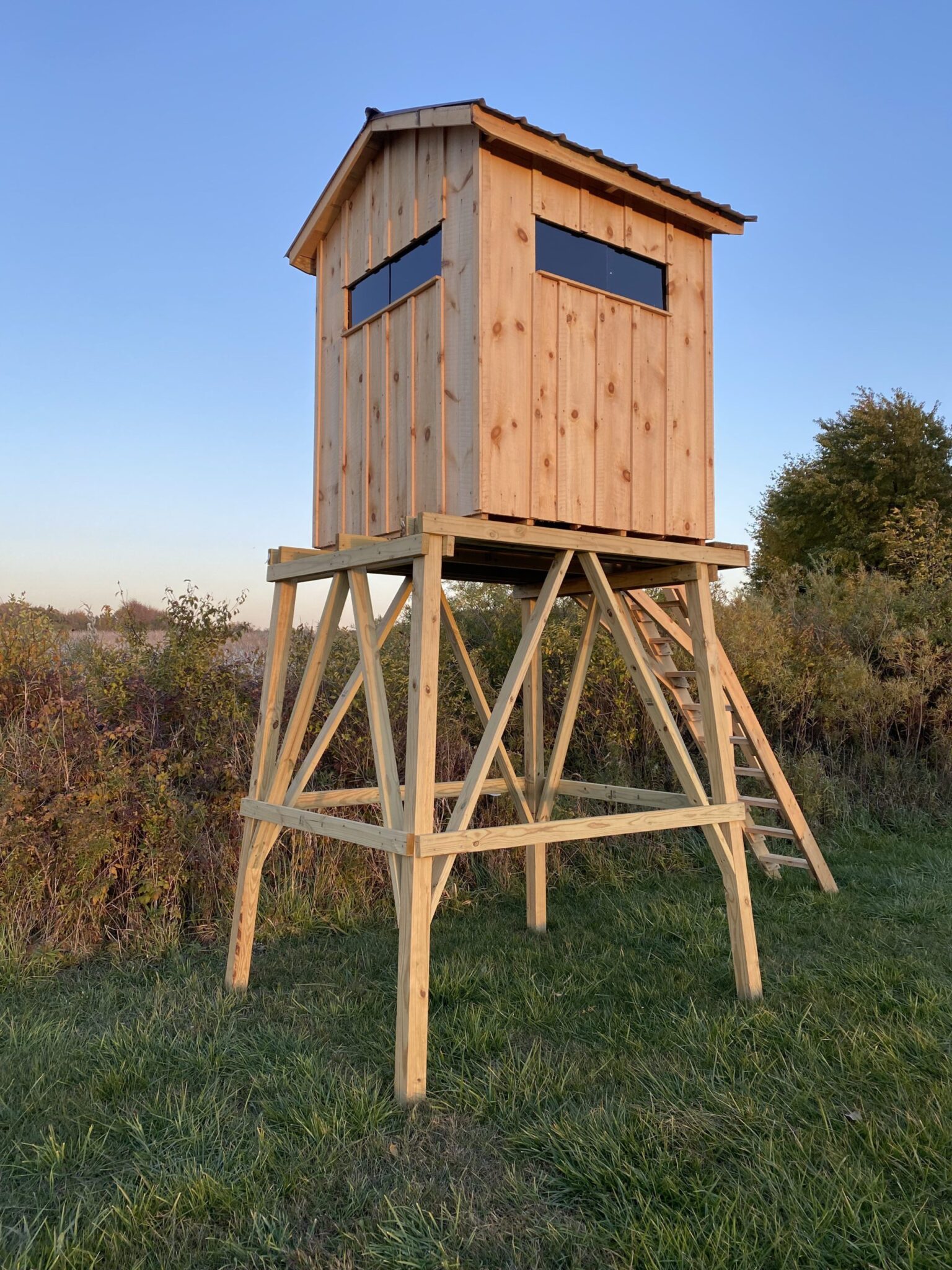 Amish Built Hunting Blinds - Turkey Creek Outdoors