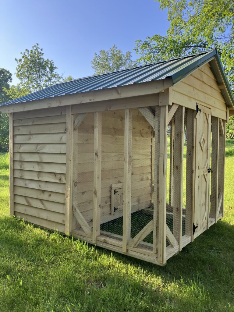 Amish Built Chicken Coop - Turkey Creek Outdoors